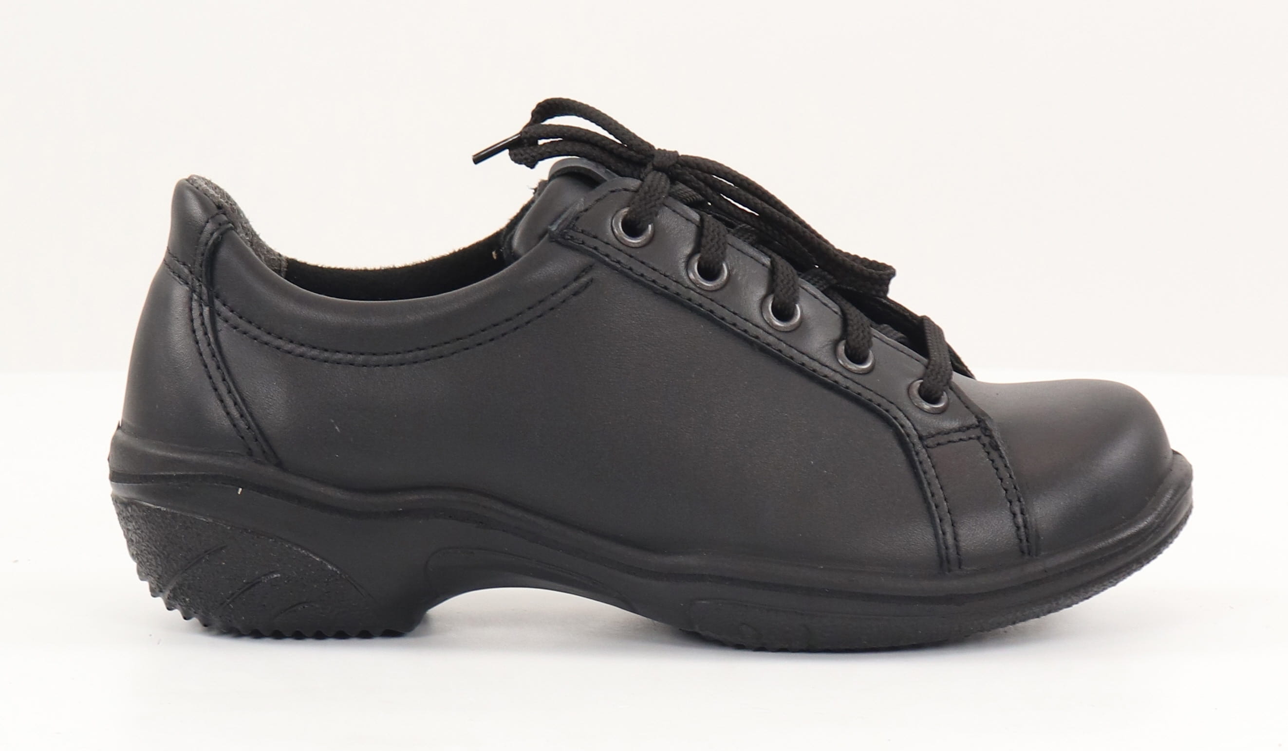 Sievi promenadskor i läder Miina XL svart - Stilettoshop.se webbutik