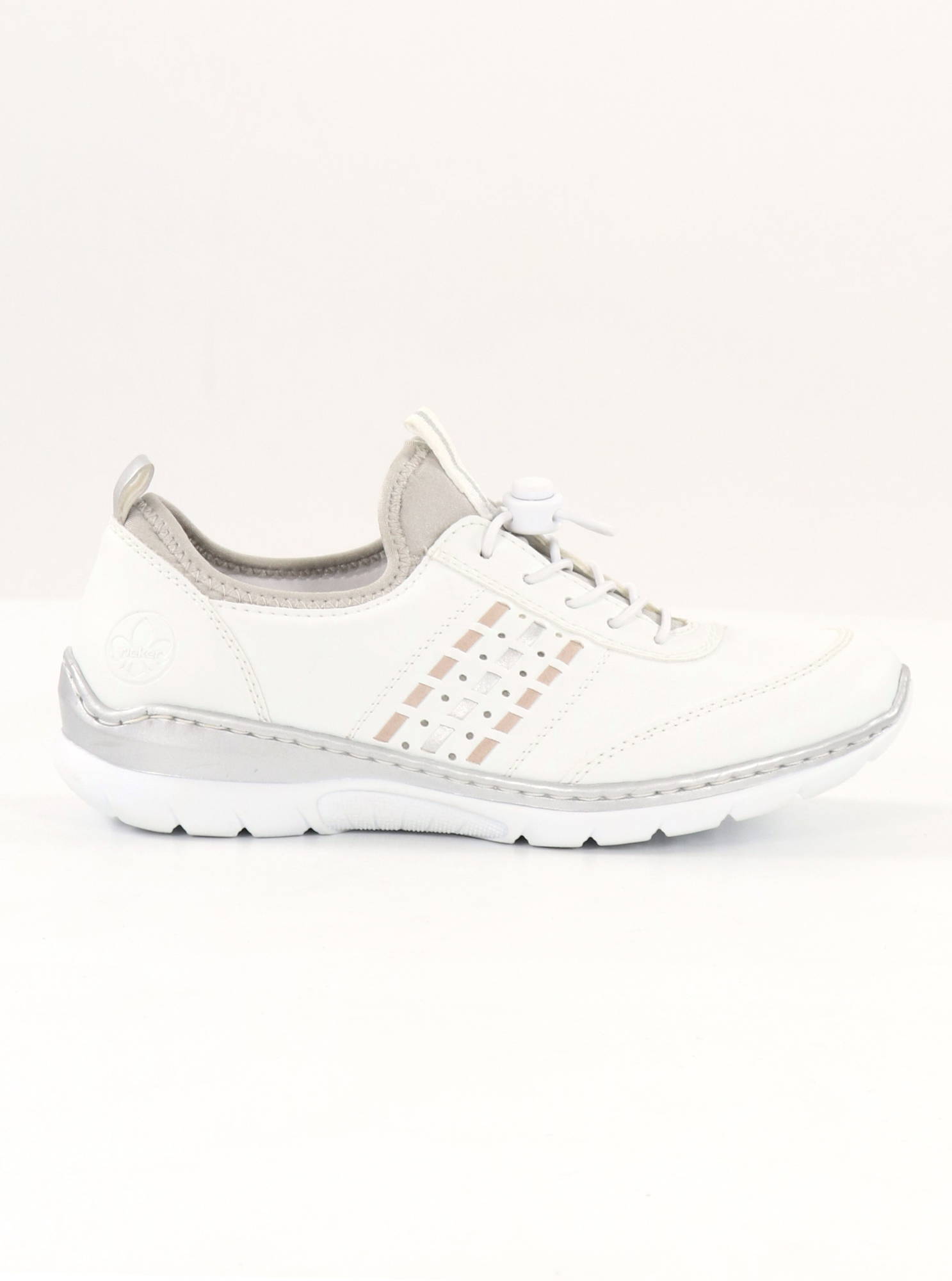 Rieker promenadskor för dam L3259-80 vit - Stilettoshop.se webbutik