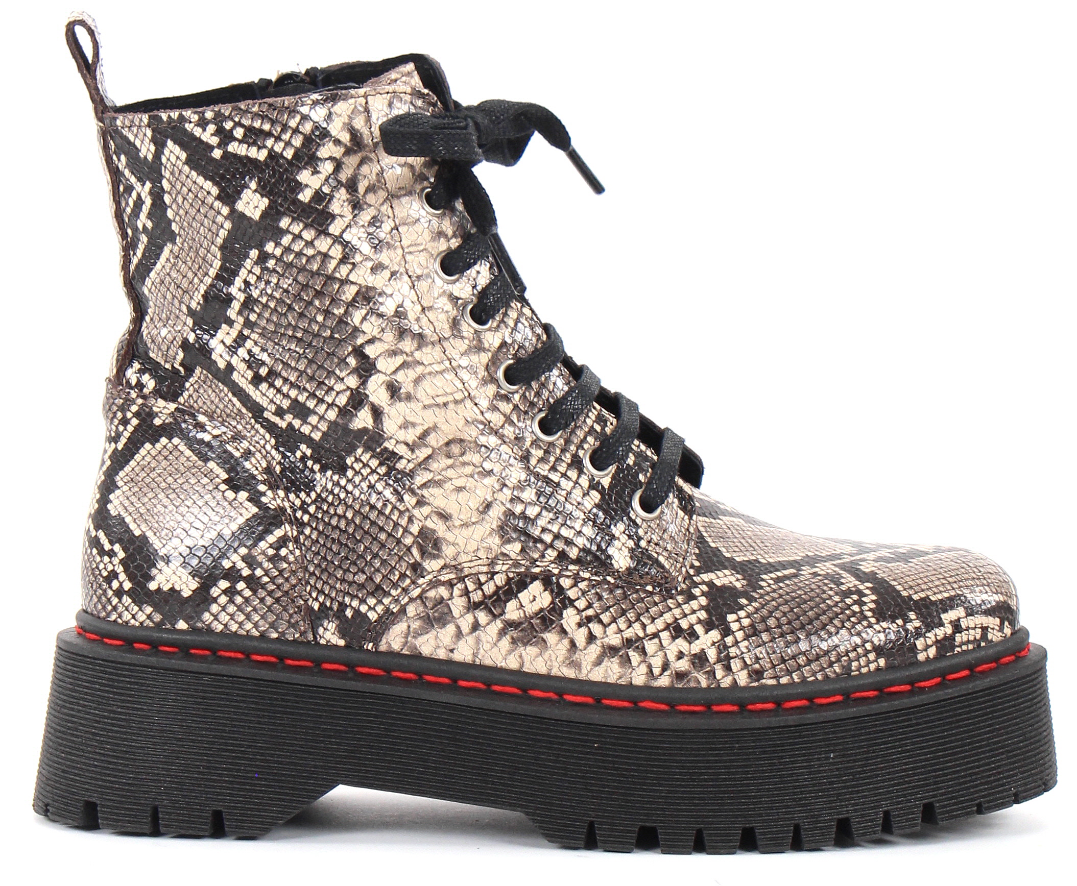 PS Poelman Kängor 6031 teak/orm - Stilettoshop.sewebbutik