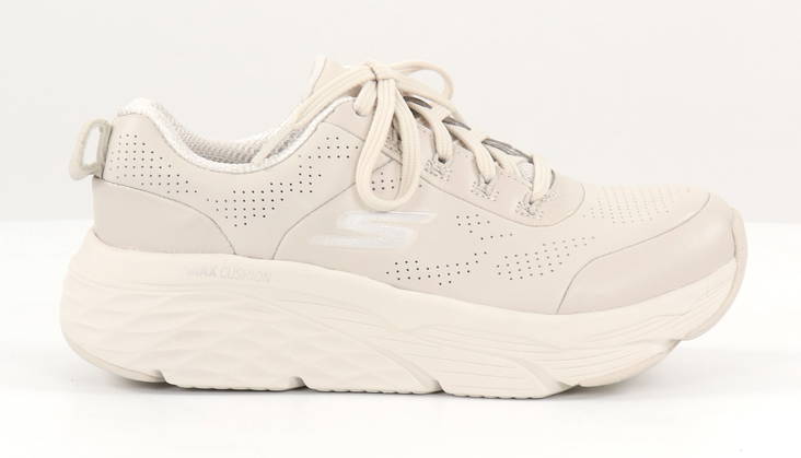 Skechers Sneakers i läder 128044/OFWT Max cushioning offwhite ...