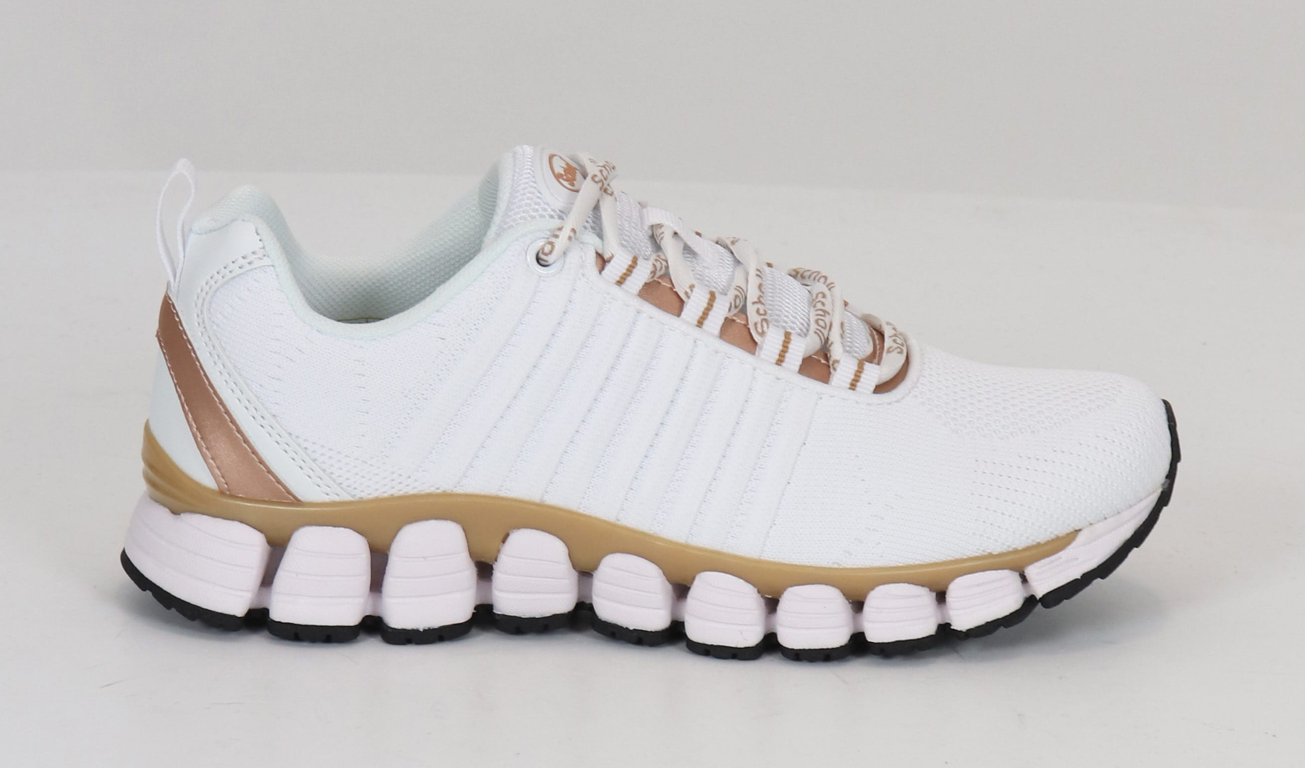 Scholl Sneakers Galaxy sporty vit/bronze - Stilettoshop.sewebbutik