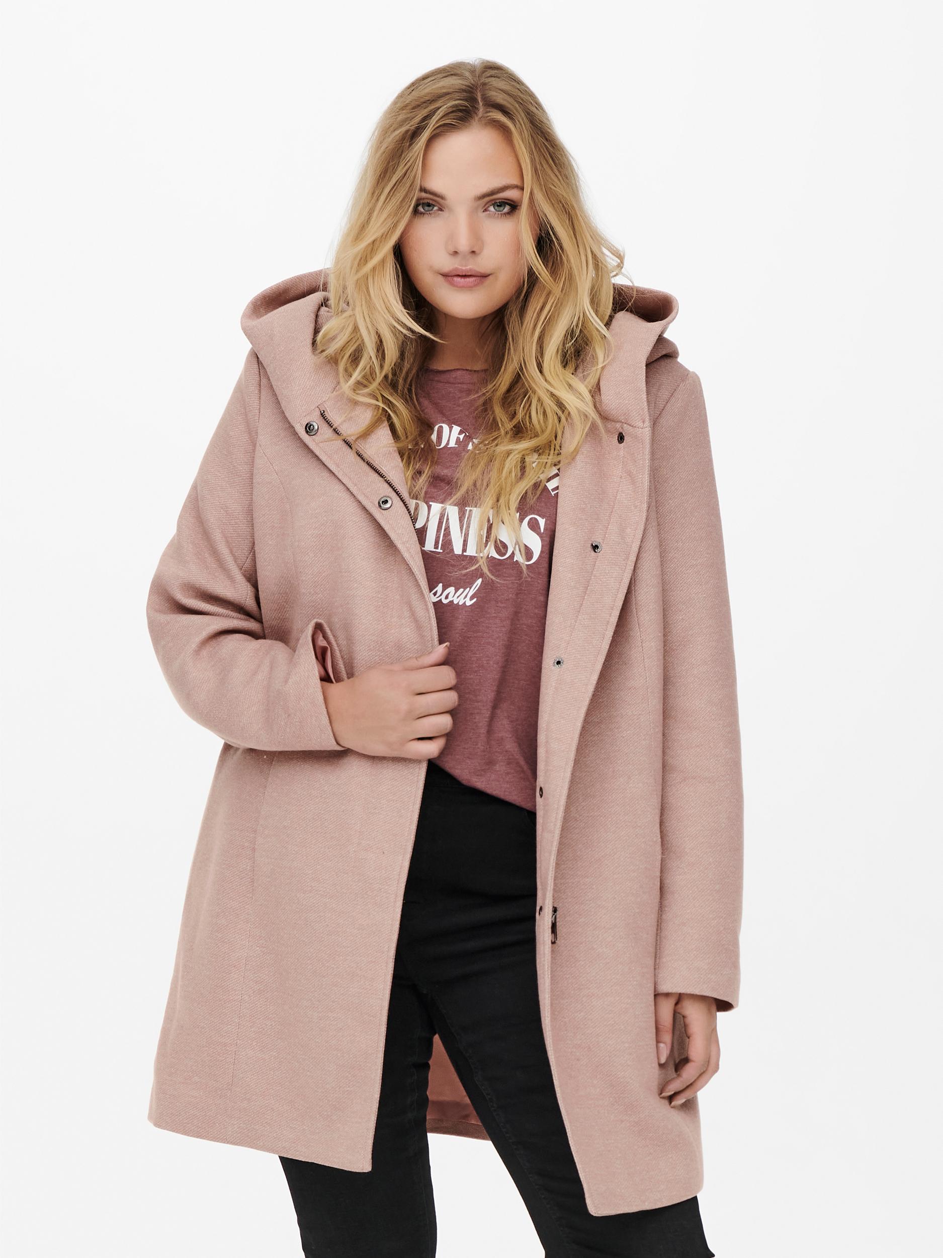 Only Carmakoma Jacka Sedona Mocha mousse - Stilettoshop.se webbutik