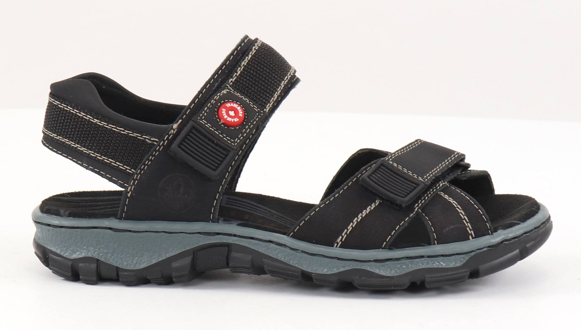 Rieker dam Sandaler 68851-00, svart - Stilettoshop.se webbutik