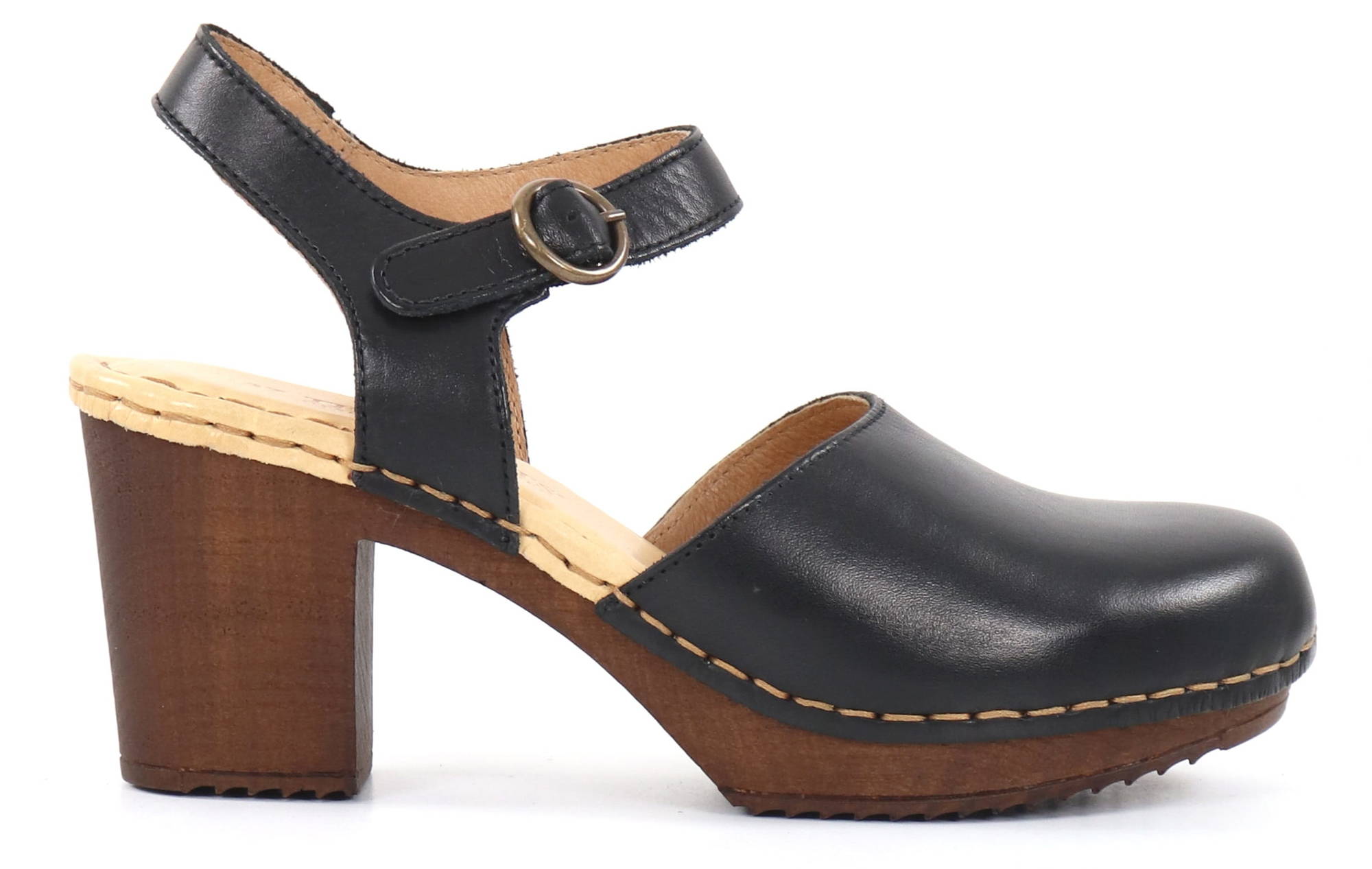 Ten Points dam sandaler i läder 60257 Amelia svart - Stilettoshop.se ...