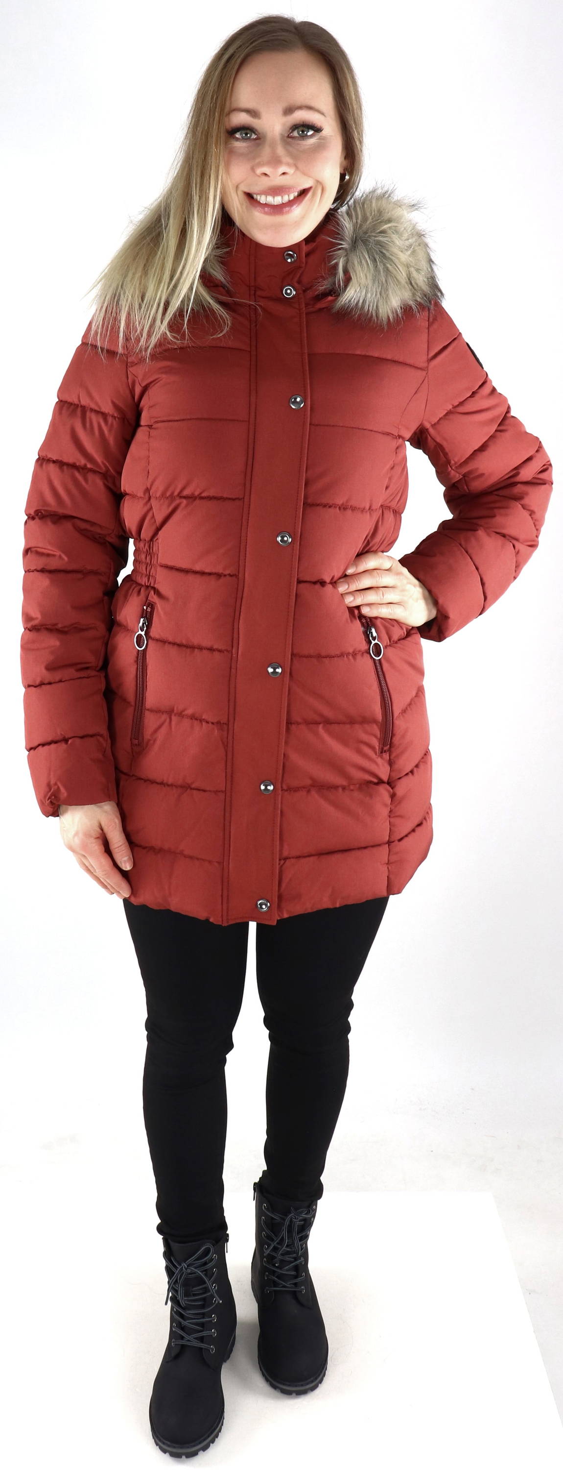 Only dam Vinterjacka Luna spiced apple - Stilettoshop.se webbutik