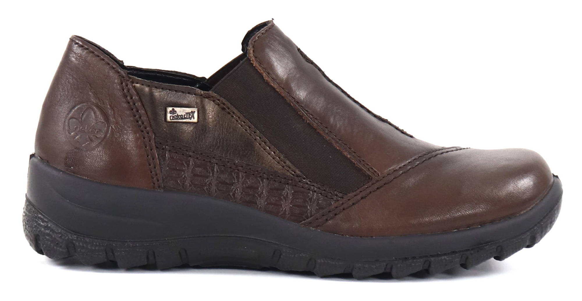 Rieker dam promenadskor med resår L7178-25 brun - Stilettoshop.se webbutik