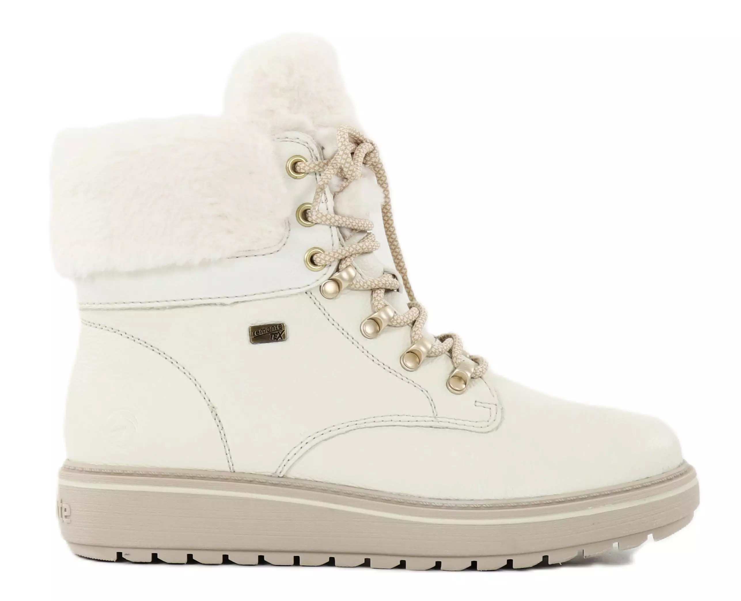 Rieker Remonte dam ankelboots med dubb D0U70-80 vit - Stilettoshop.se ...