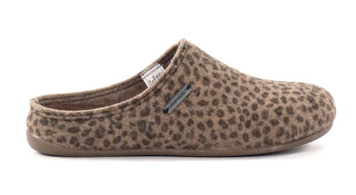 Shepherd Cilla damtofflor beige/leopard - Stilettoshop.se webbutik